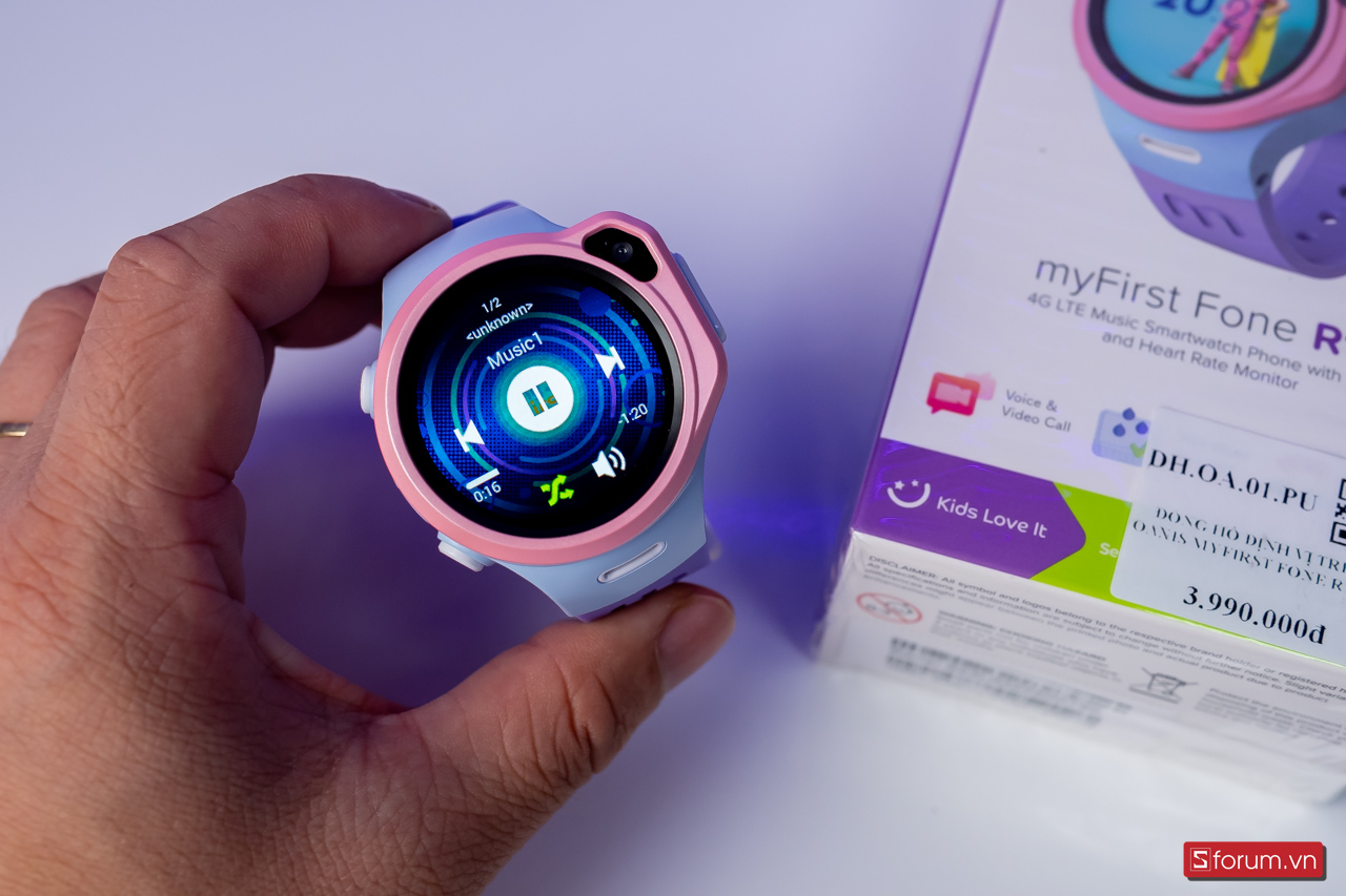 Trên tay đồng hồ trẻ em myFirst Fone R1s: Thiết kế "cute", định vị GPS ...
