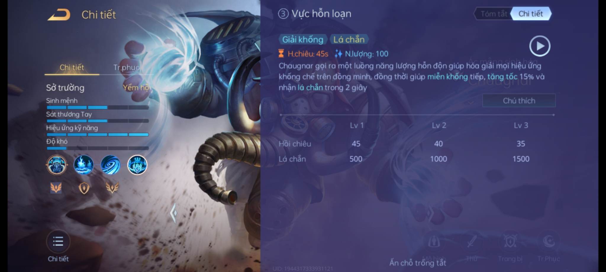 Series Kỹ Năng Liên Quân: Làm chủ Chaugnar - Sứ Giả Hư Vô bất diệt