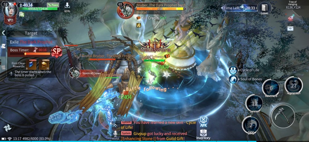 Immortal Awakening: Khám phá thế giới MMORPG đen tối Sforum