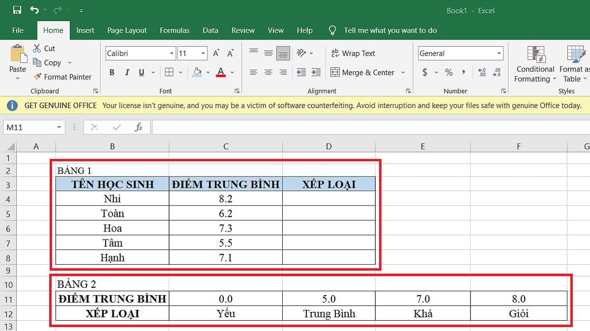 Hàm HLOOKUP trong Excel: Công thức, Cách sử dụng đơn giản nhất