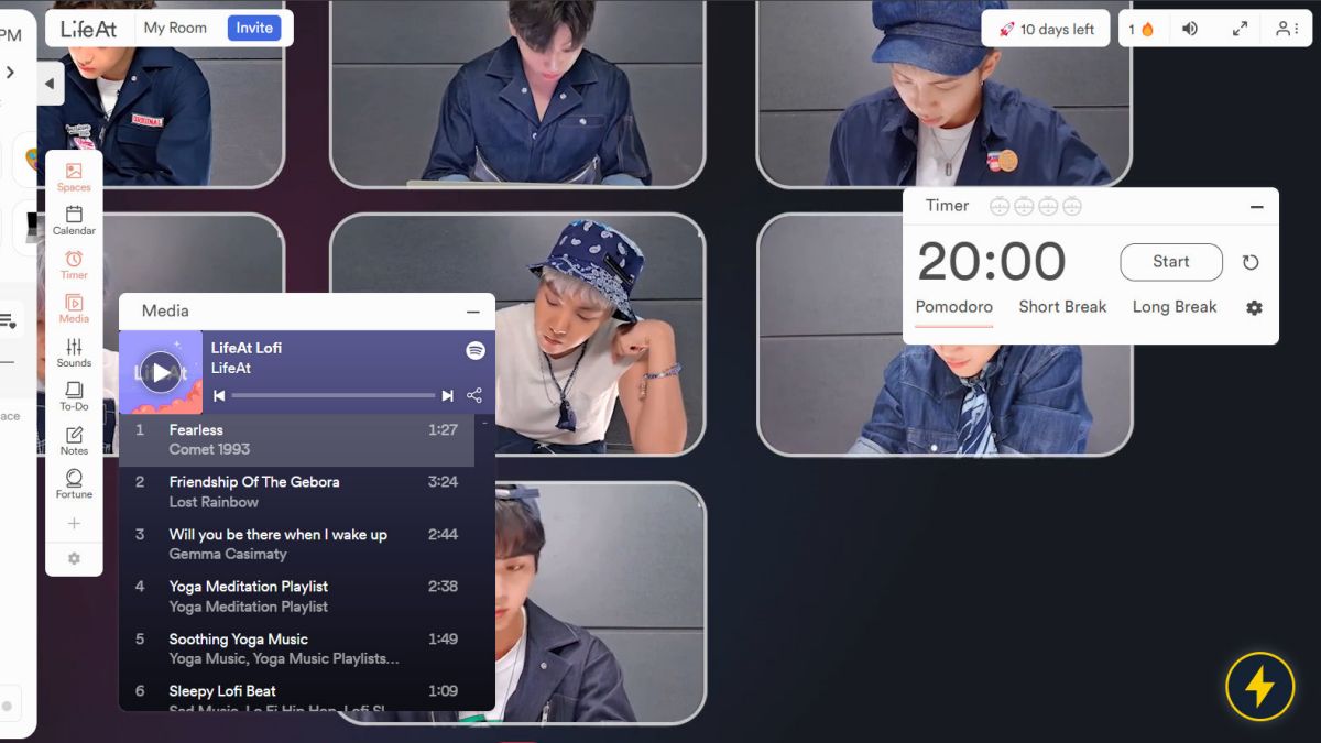 Cách sử dụng LifeAt.io để học cùng idol BTS, Rose cực hay