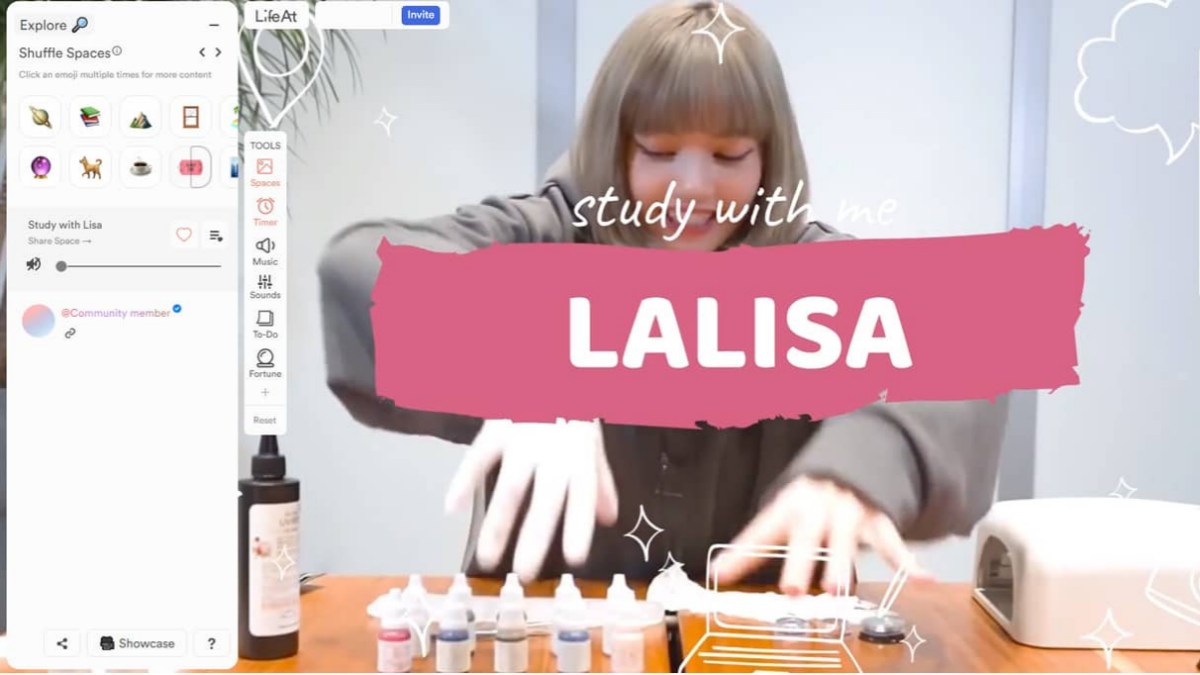 Cách sử dụng LifeAt.io để học cùng idol BTS, Rose cực hay