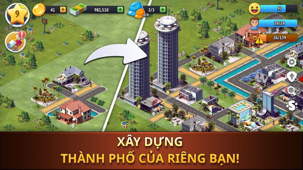 City Island Collections Game: Xây dựng thành phố mơ ước Sforum