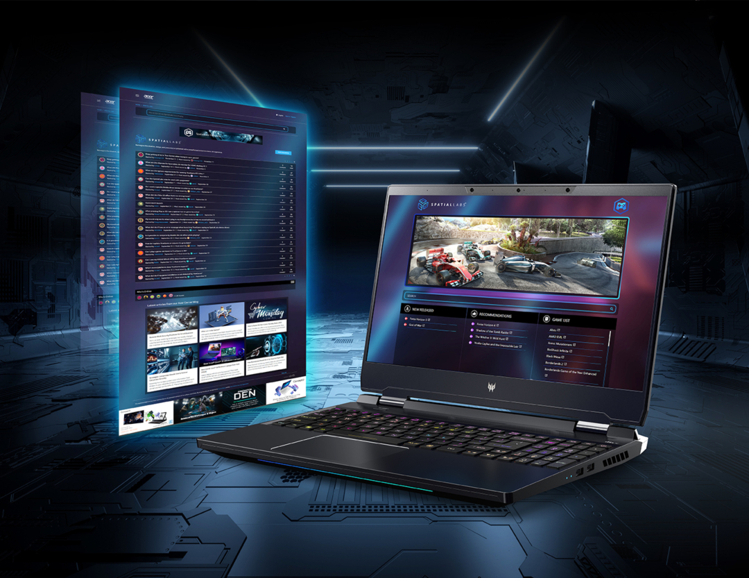 [CES 2023] Acer nâng tầm công nghệ SpatialLabs True Game với phiên bản ...