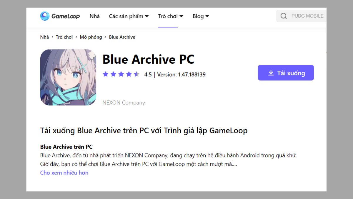 Tải Blue Archive - Game RPG Mobile trên PC, Android và iOS