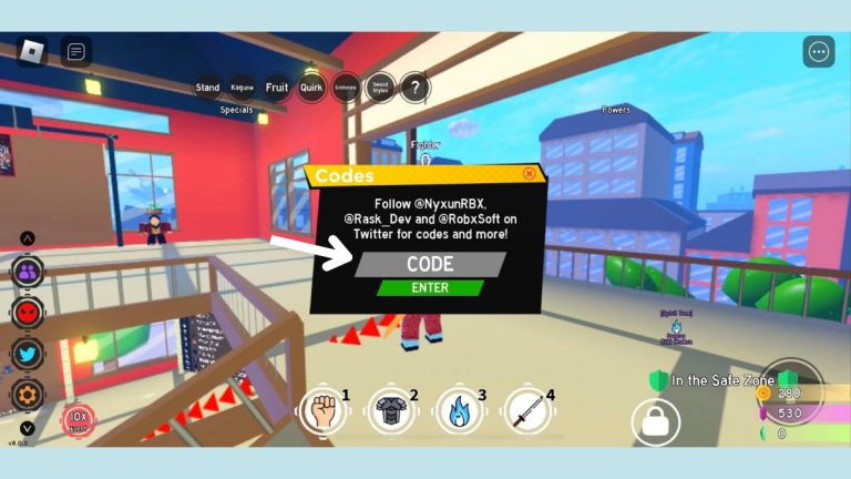 Full Code Anime Fighting Simulator mới nhất tháng 04/2023