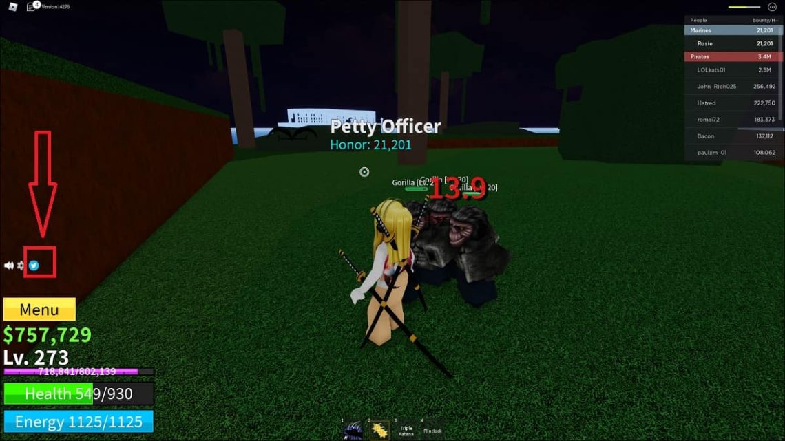 Code Blox Fruit mới nhất tháng 1/2023 - Cách nhập code