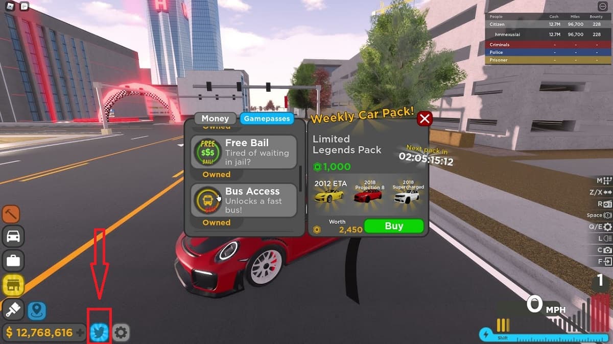 Full code Driving Empire mới nhất 05/2024, cách nhập code