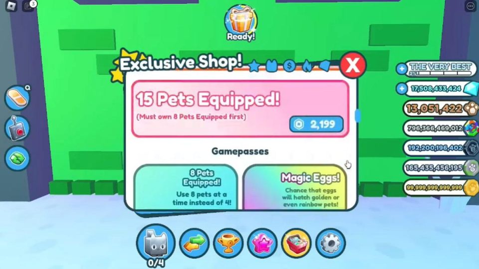 Code Pet Simulator X cập nhật mới nhất 03/2023