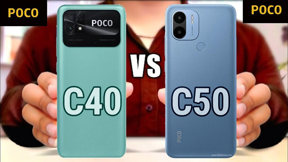 So sánh bộ đôi smartphone giá rẻ Xiaomi POCO C50 và POCO C40: Sự khác ...