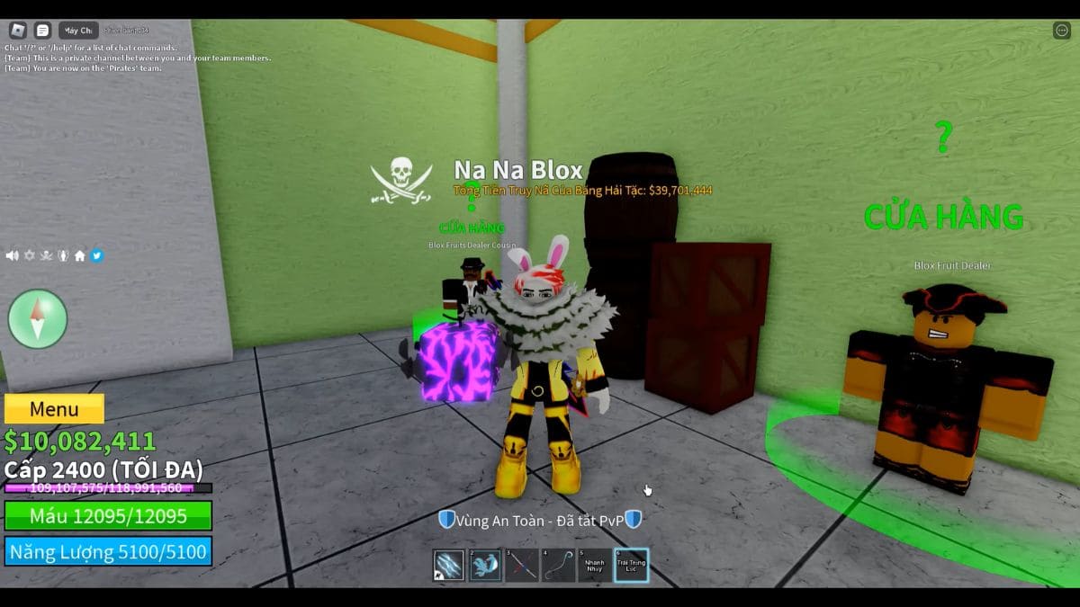 Top 5 lệnh Random Blox Fruit mới nhất | Cách nhập lệnh