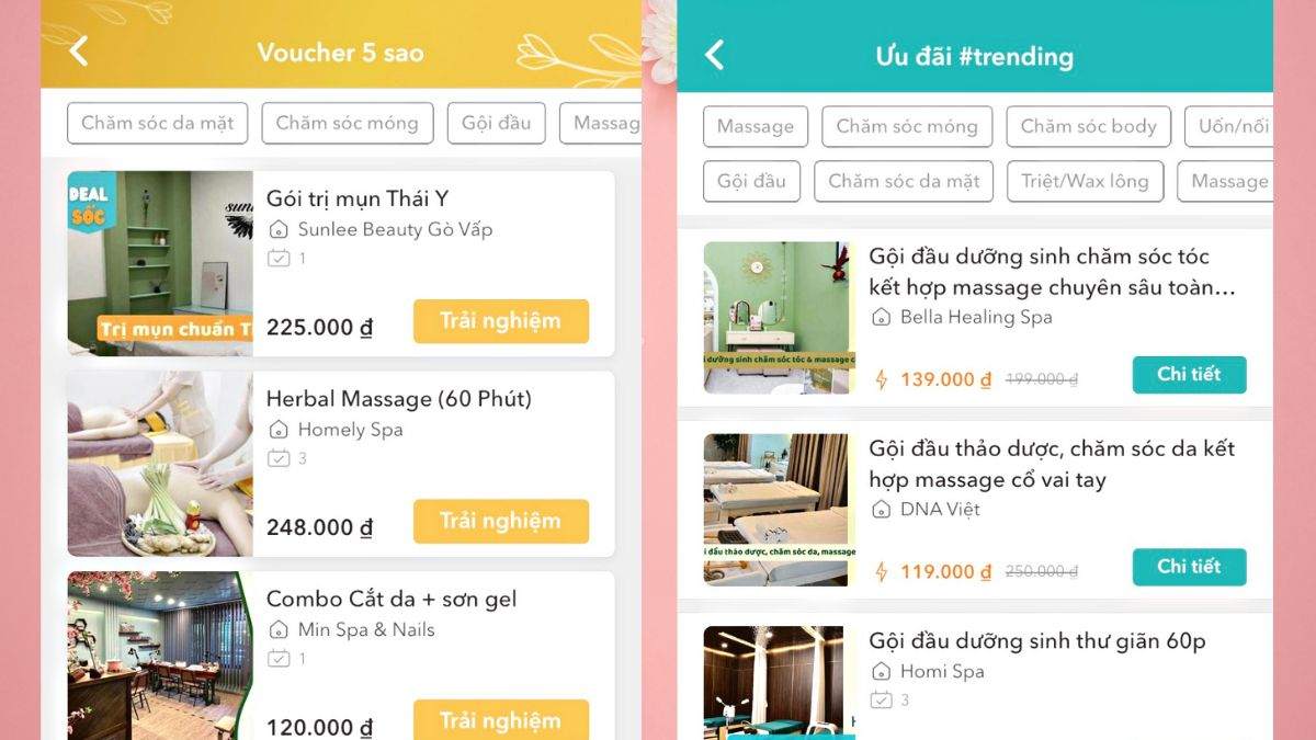 Lookme - App đặt lịch làm đẹp Spa, Salon, Gym, Nail