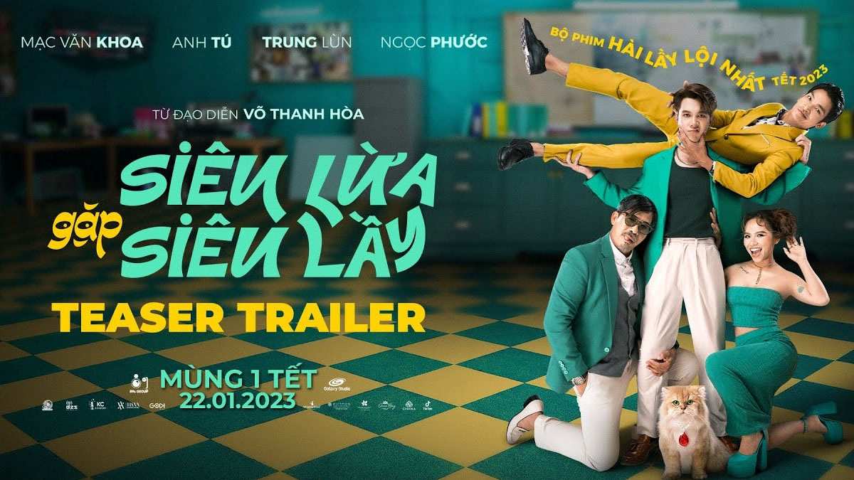 Lịch chiếu phim Siêu Lừa Gặp Siêu Lầy 2023