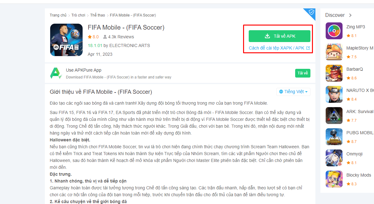 Cách tải FIFA Mobile APK trên Android, iOS, PC đơn giản nhất