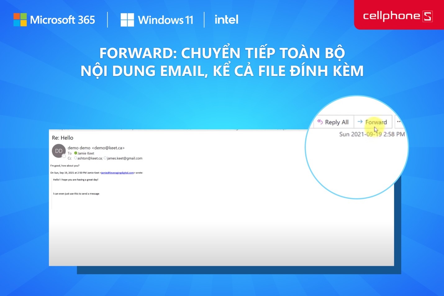 Bạn đã nắm được công dụng của các chế độ “To, Cc, Bcc” và “Reply, Reply all, Forward” trên ...