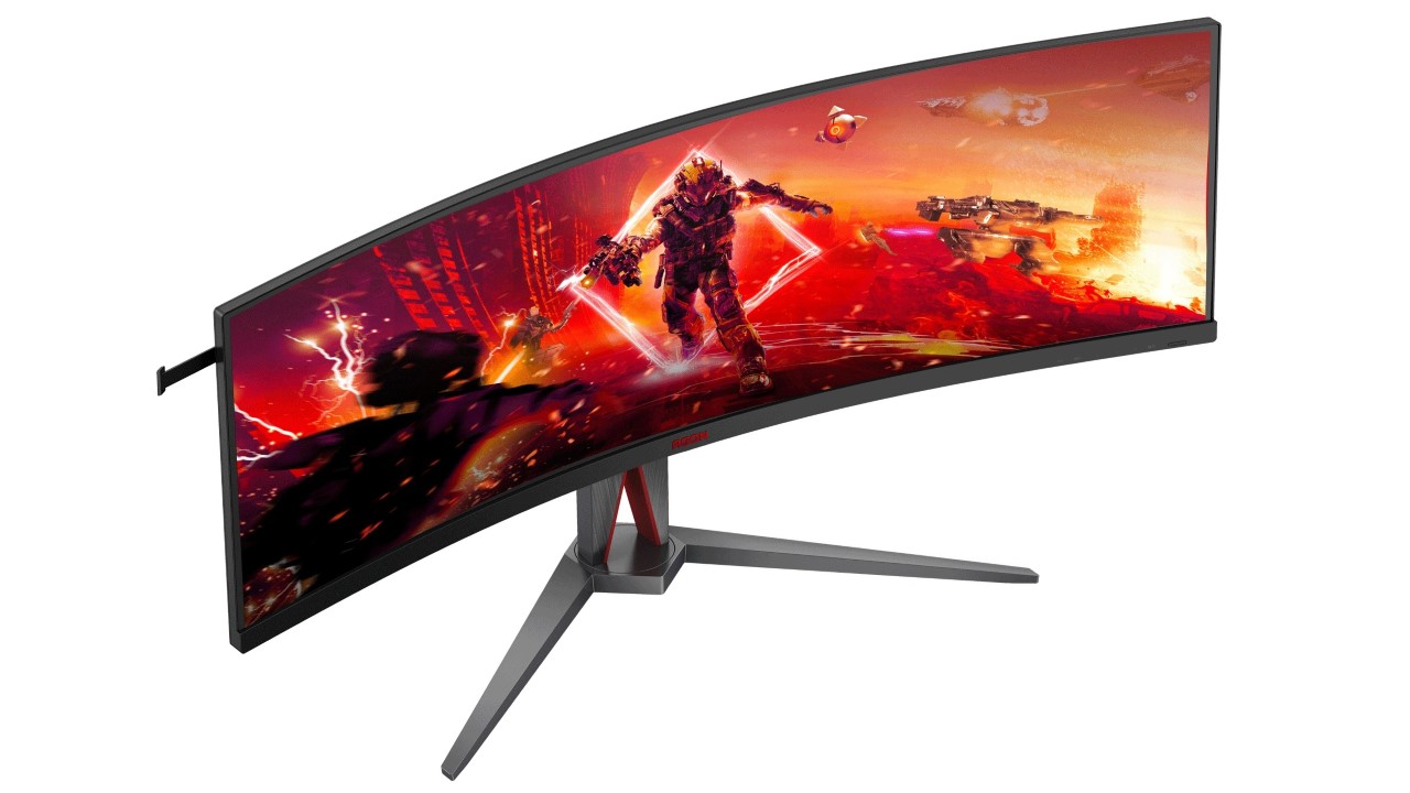 AOC trình làng Agon AG455UCX: Kích thước 45 inch, độ phân giải Dual QHD ...