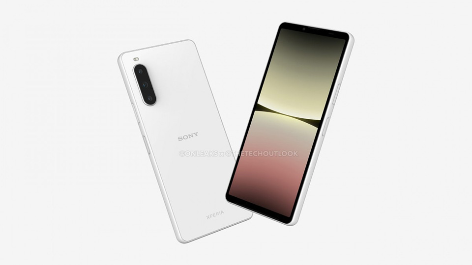 Sony Xperia 10 V lộ thiết kế quen thuộc trong ảnh render mới