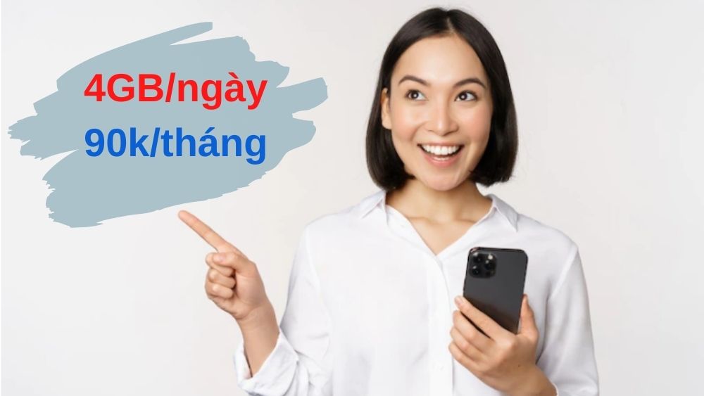 Cách đăng ký 4G Mobi tháng 90k ngày 4GB nhanh chóng chỉ với một tin nhắn