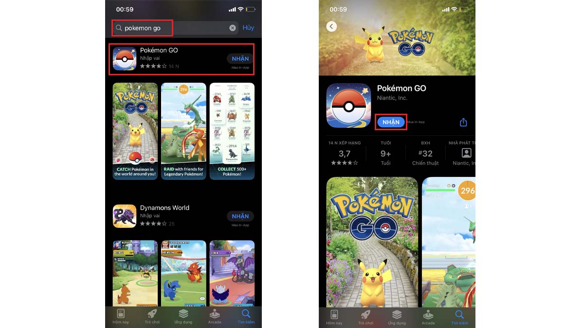 Cách tải Pokémon Go APK trên điện thoại IOS, Android