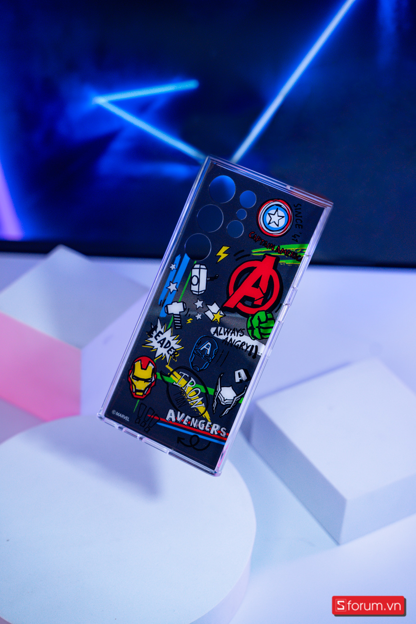 Trên tay chiếc ốp lưng Galaxy S23 Ultra Marvel: Thiết kế 2 trong 1 độc ...