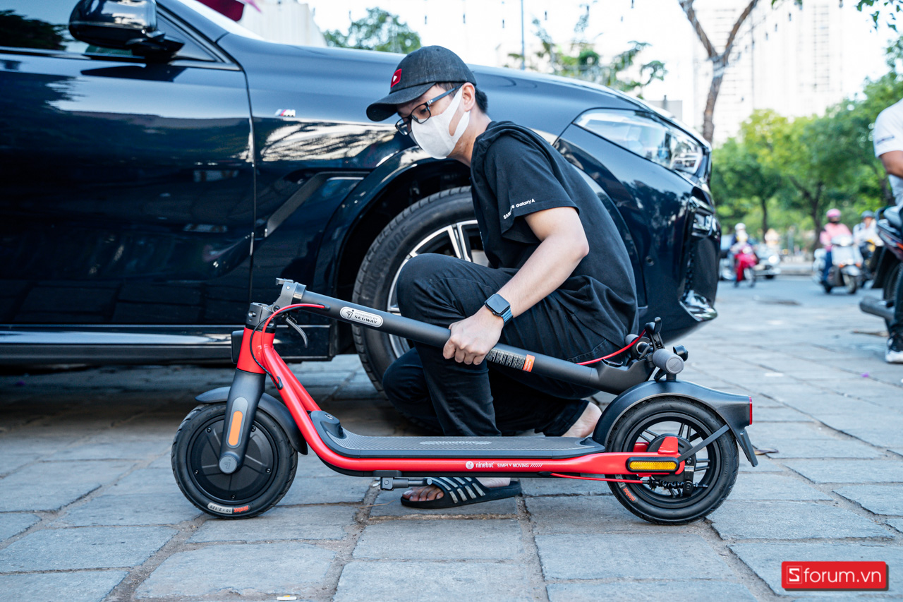Trải nghiệm xe điện Segway Ninebot D38U: "Max tốc" 30km/h, gấp gọn dễ ...