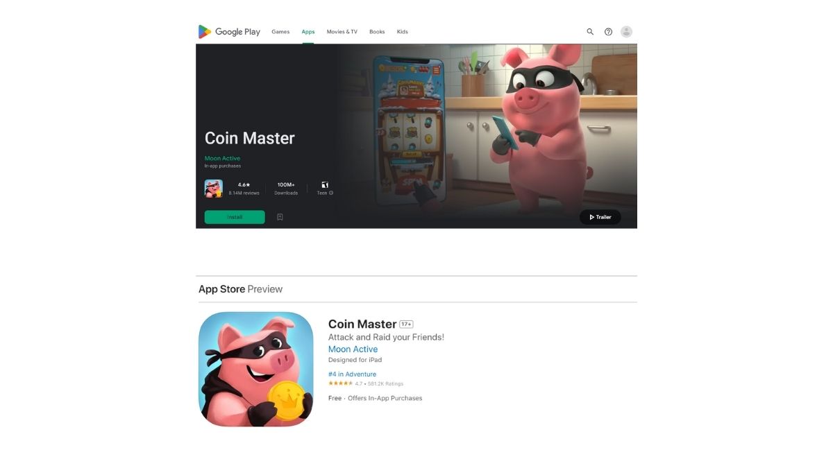 Tải game Coin Master trên PC, Android, iOS miễn phí 2023