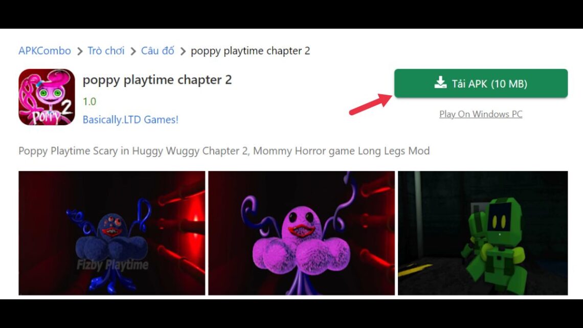 Tải Poppy Playtime Chapter 2 trên iOS, Android, PC đơn giản