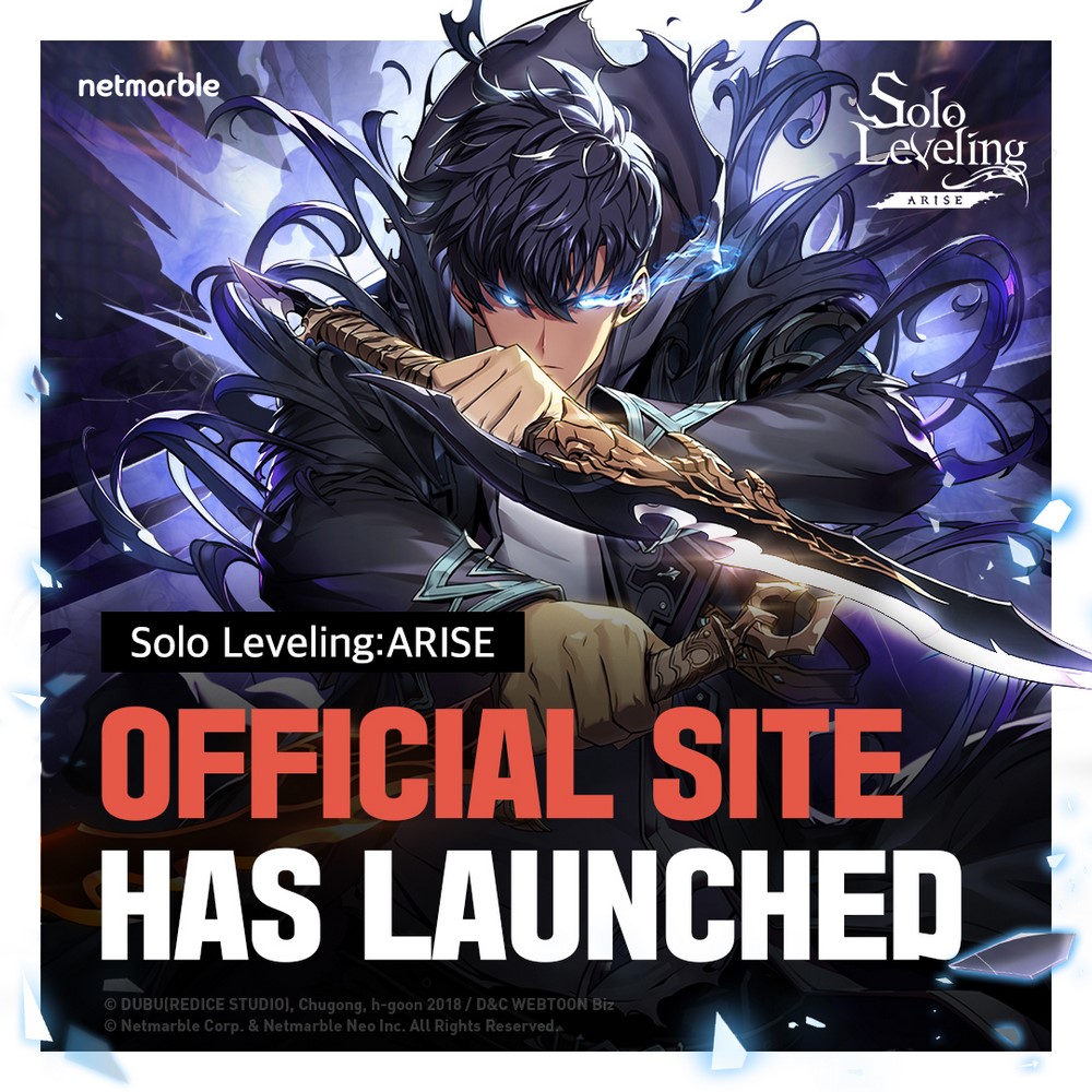 Netmarble mở cửa trang web của Solo Leveling: ARISE Sforum