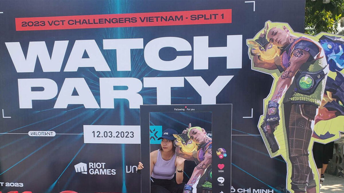 Game thủ Valorant cháy hết mình với Watch Party giải đấu VCT