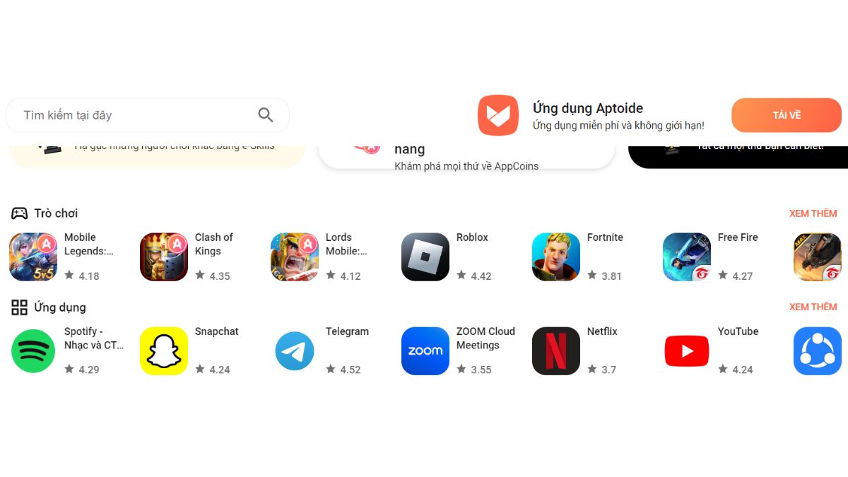 Aptoide là gì? Hướng dẫn cách tải Aptoide trên Android