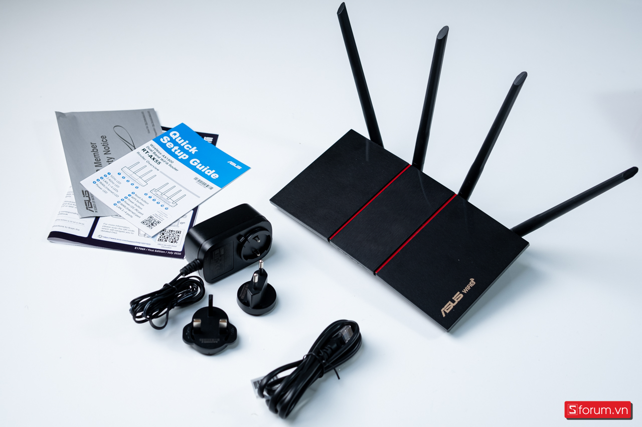 Trải nghiệm router Wi-Fi 6 ASUS RT-AX55: Sóng mạnh, hỗ trợ mesh, nhiều ...