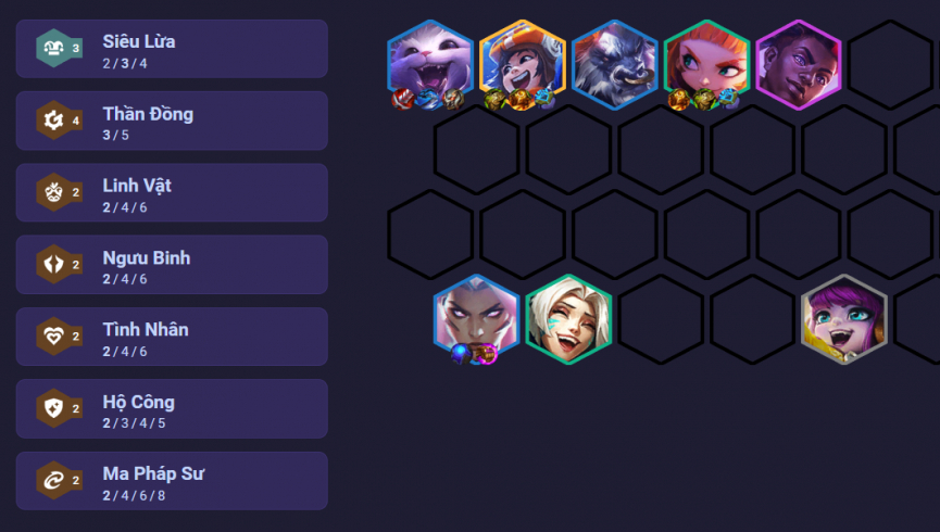 DTCL mùa 8.5: Cách build đội hình Gnar Thần Lừa