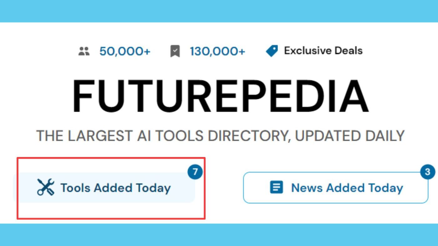 Bất ngờ với Futurepedia - Kho tàng chứa hơn 1000 công cụ AI cực hot