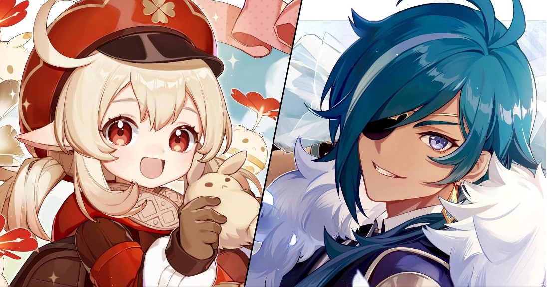 Leaker Genshin Impact hé lộ trang phục sắp tới của Klee và Kaeya