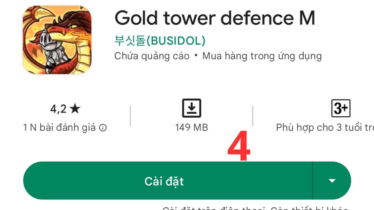 Cách tải Gold Tower Defence trên điện thoại đơn giản nhất