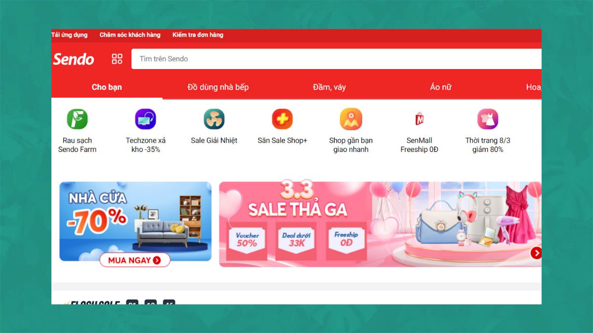 Cách tải và mua hàng trên Sendo đơn giản nhất