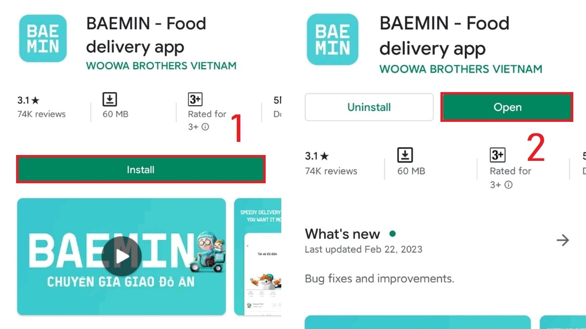 Tải BAEMIN: Ứng dụng đặt, giao đồ ăn trên PC, Android, iOS