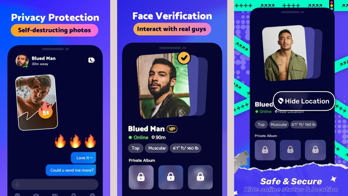 Tải Blued: Gay Live Chat & Dating trên PC, Android, iOS Tải Blued: Gay Live Chat & Dating trên PC, Android, iOS