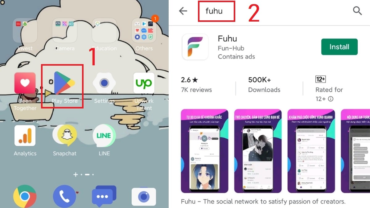 Tải Fuhu miễn phí trên PC, Android, iOS chi tiết từ A-Z