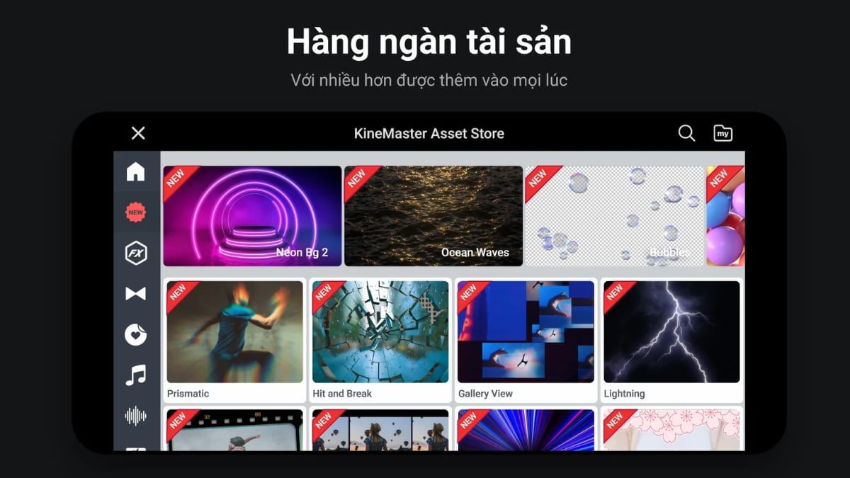 Tải KineMaster: App edit video miễn phí trên PC, Android, iOS