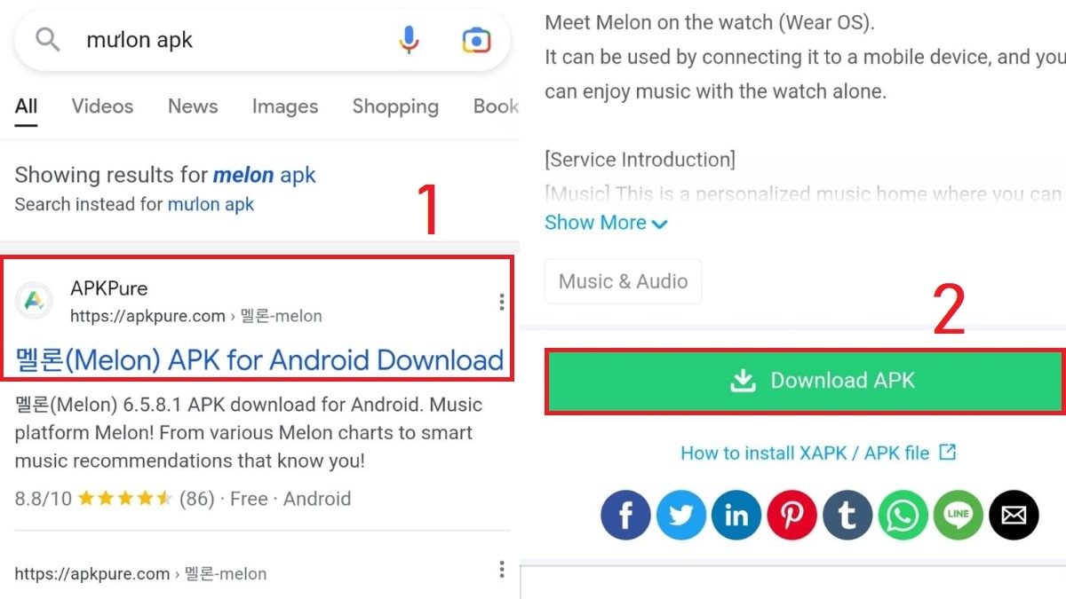 Tải Melon: Ứng dụng âm nhạc Hàn Quốc trên iOS, Android, PC