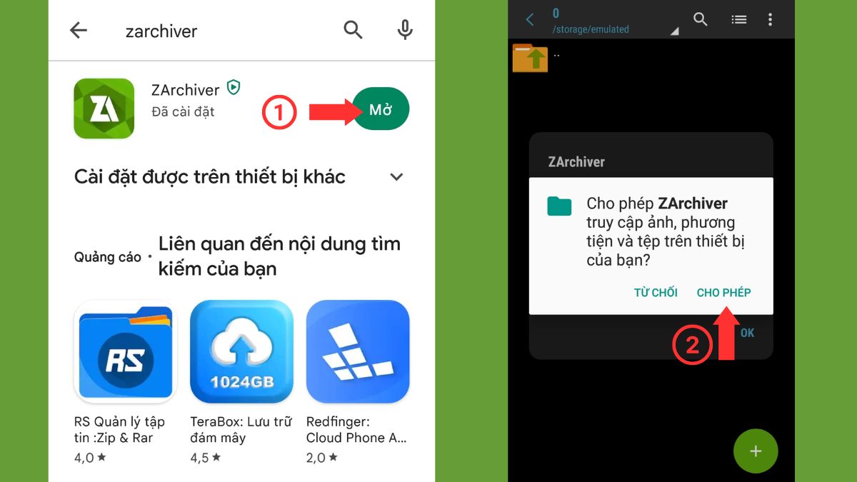 Tải ZArchiver: Ứng dụng tạo và xem file nén 7zip, Rar