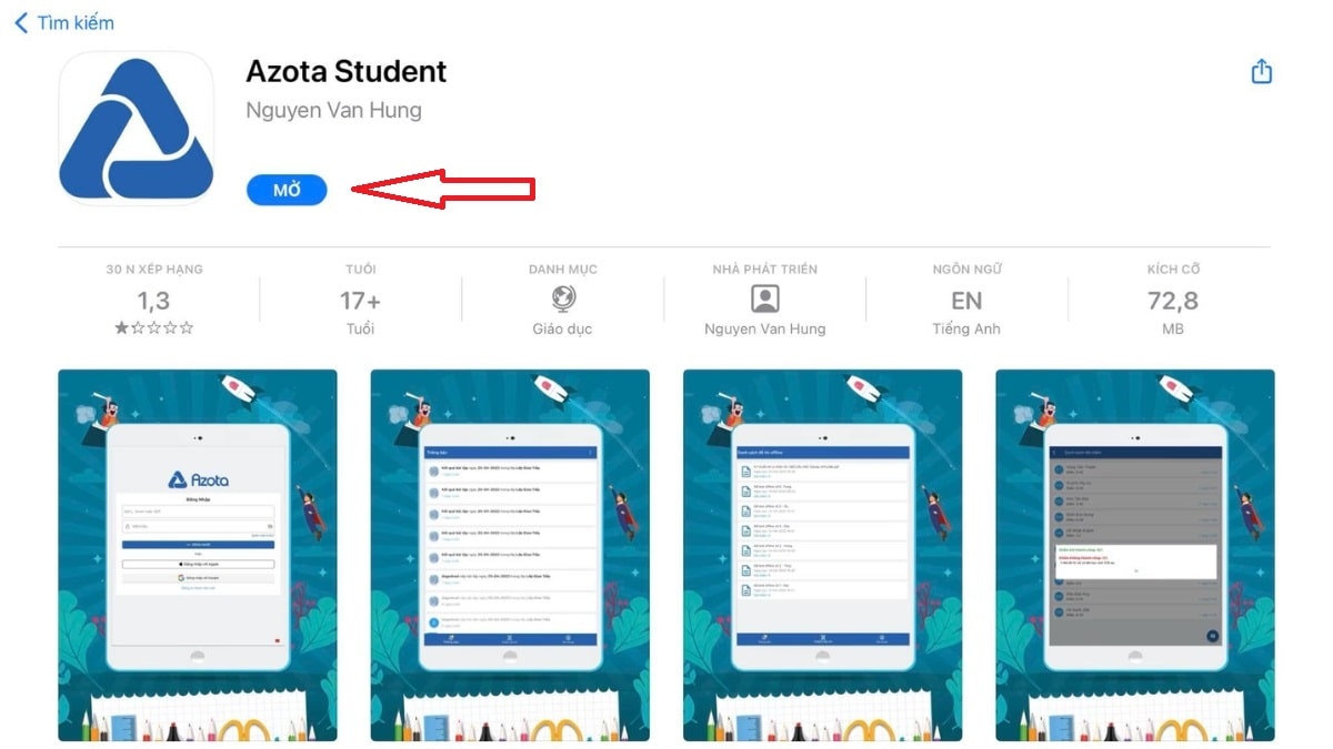 Tải Azota - Ứng dụng tạo đề thi, bài tập Online dễ dàng 2023