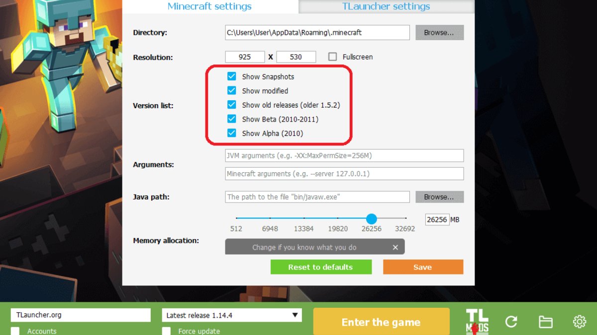Tải Minecraft TLauncher: Hỗ trợ chơi game Minecraft miễn phí