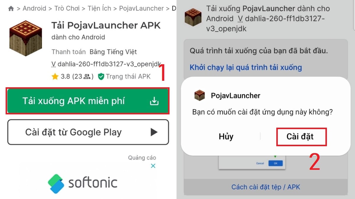 Tải PojavLauncher APK trên PC, Android, iOS miễn phí