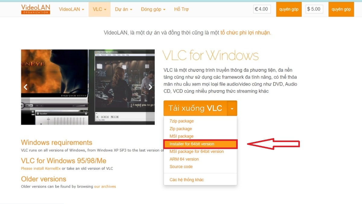Tải VLC Media Player: Ứng dụng xem phim, nghe nhạc miễn phí