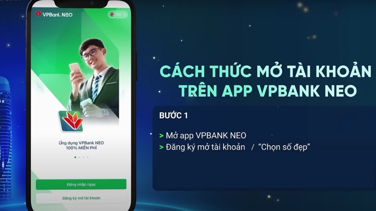 Tải VPBank NEO: Ngân hàng số đầu tiên của VPBank