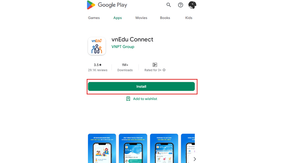 Tải vnEdu - Ứng dụng tra cứu điểm, kết quả học tập