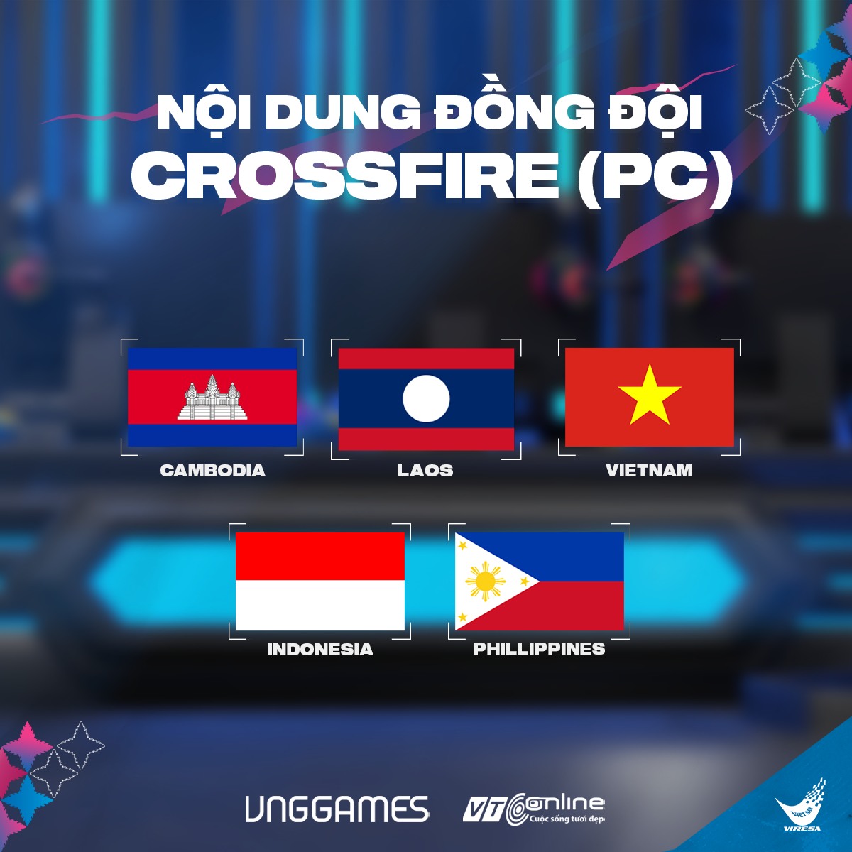 Các đội tuyển eSports Việt Nam sẽ gặp những đối thủ nào tại SEA Games 32?