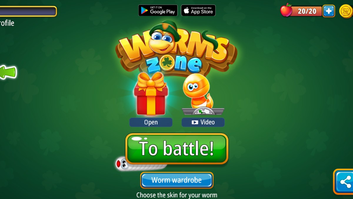 Cách tải Worms Zone trên điện thoại Android, iOS